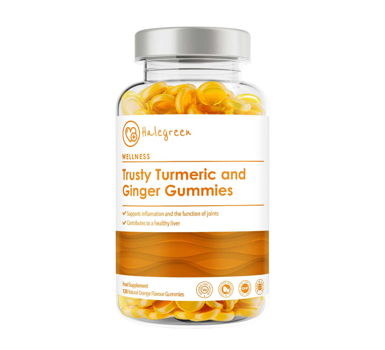 Trusty Turmeric and Ginger Gummies – Halegreen
