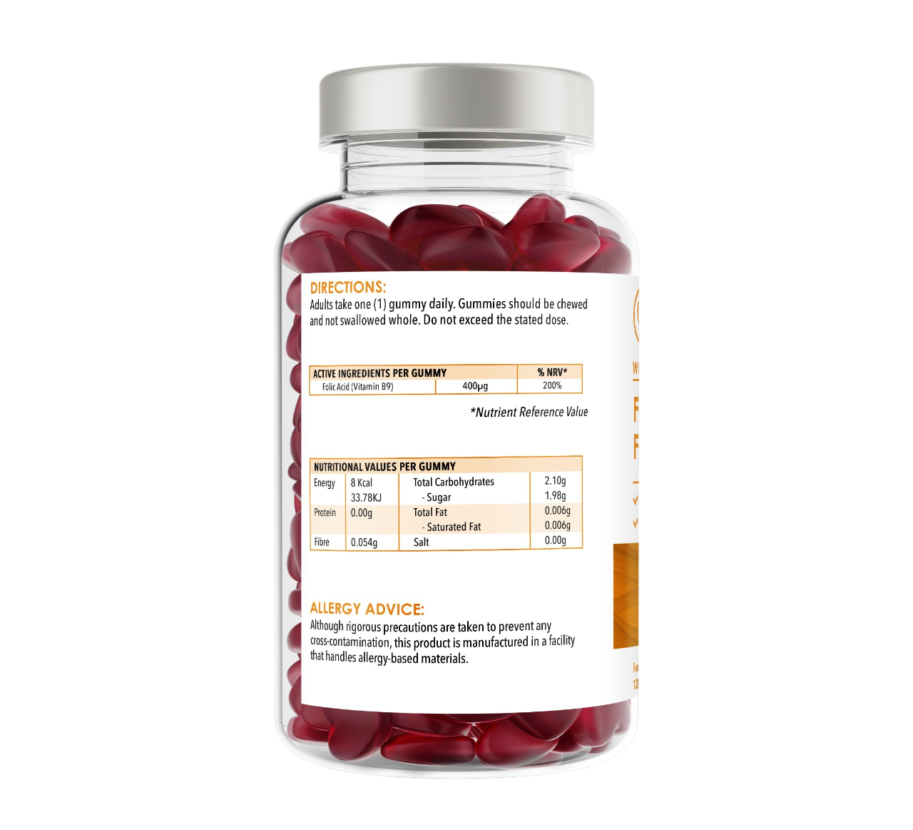 Folate Supplement Gummies in the UK – Halegreen
