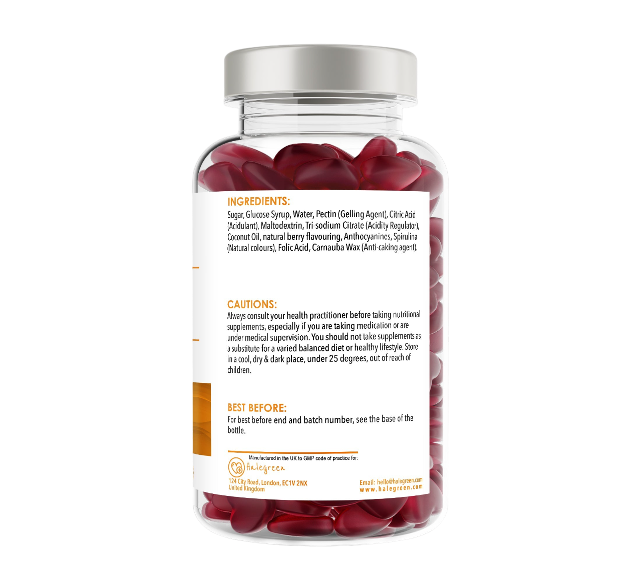 Folate Supplement Gummies in the UK – Halegreen